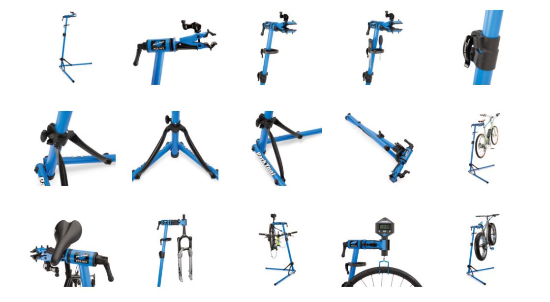 Park Tool PCS-10.3 DLX Repair Stand - Kinetik Cycles